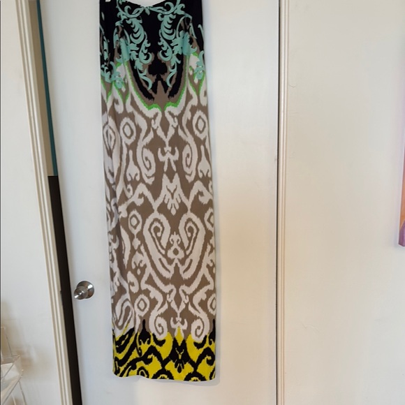 Tibi | Dresses | Tibi Green Gray Maxi Pencil Dress | Poshmark